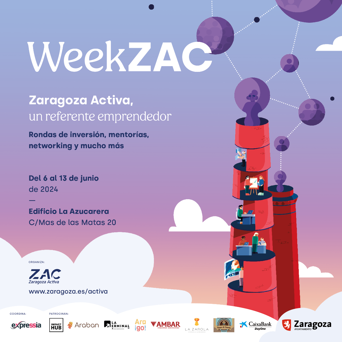 Ayuntamiento de Zaragoza. Zaragoza Activa. Red Zac