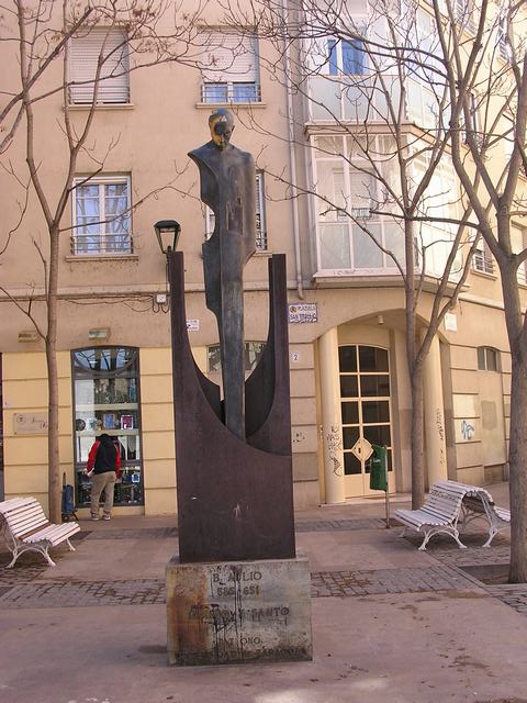 Monumento a San Braulio. Arte Público. Ayuntamiento de Zaragoza