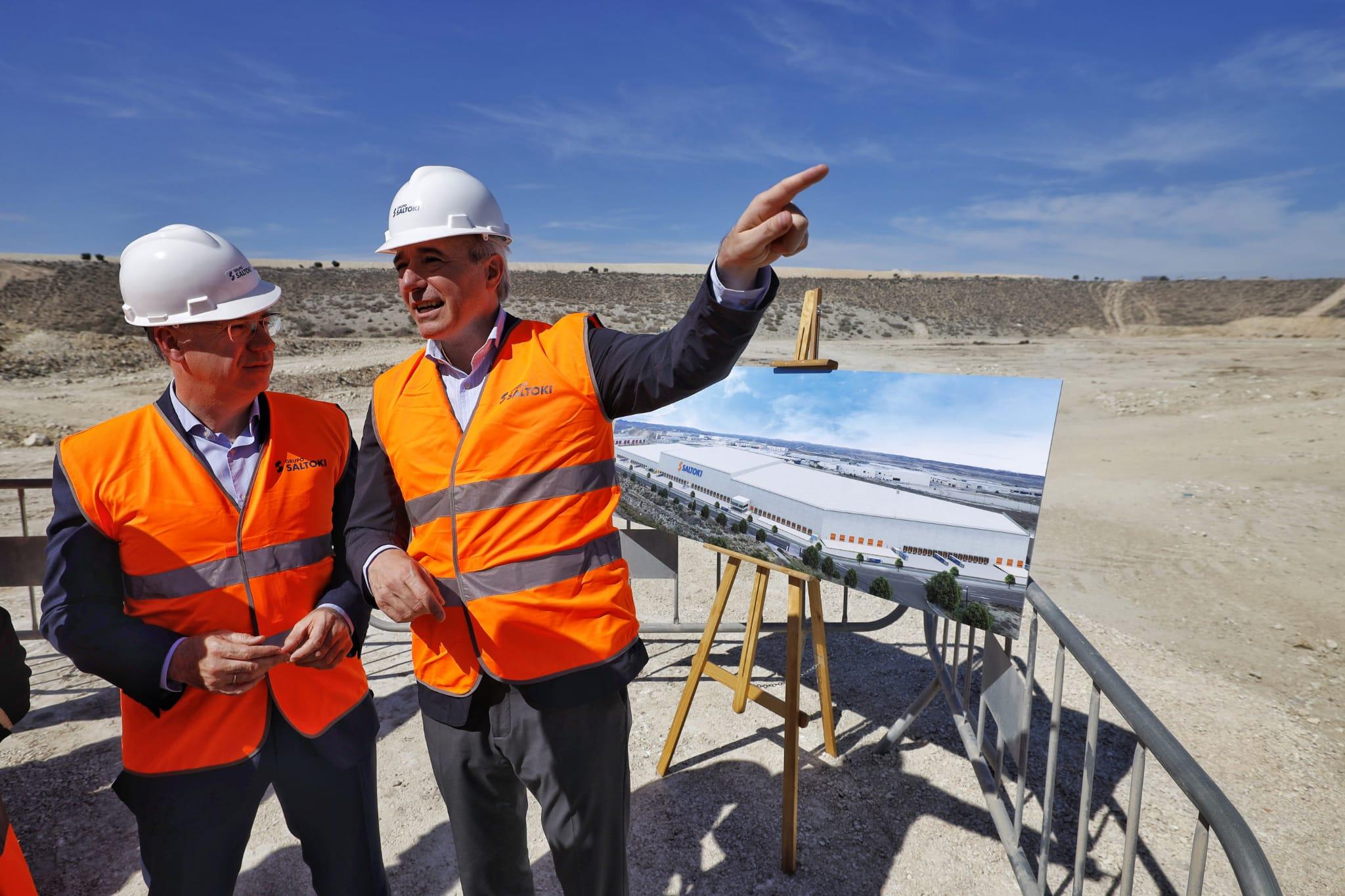 El nuevo centro logístico del Grupo Saltoki en Empresarium supondrá una ...